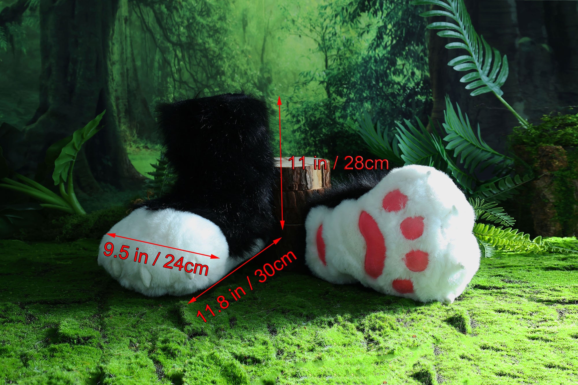 Cosplay fursuit feet paws - feetpaws - fursuit paws - fursuit shoes ...